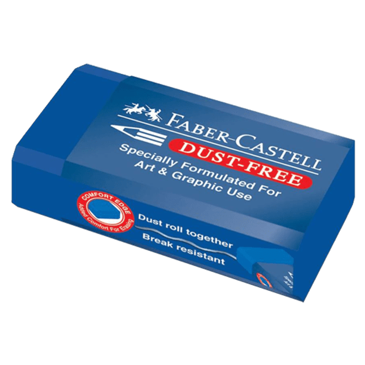 FABER-CASTELL Gumica za brisanje Dust-Free 187170 (Plava)