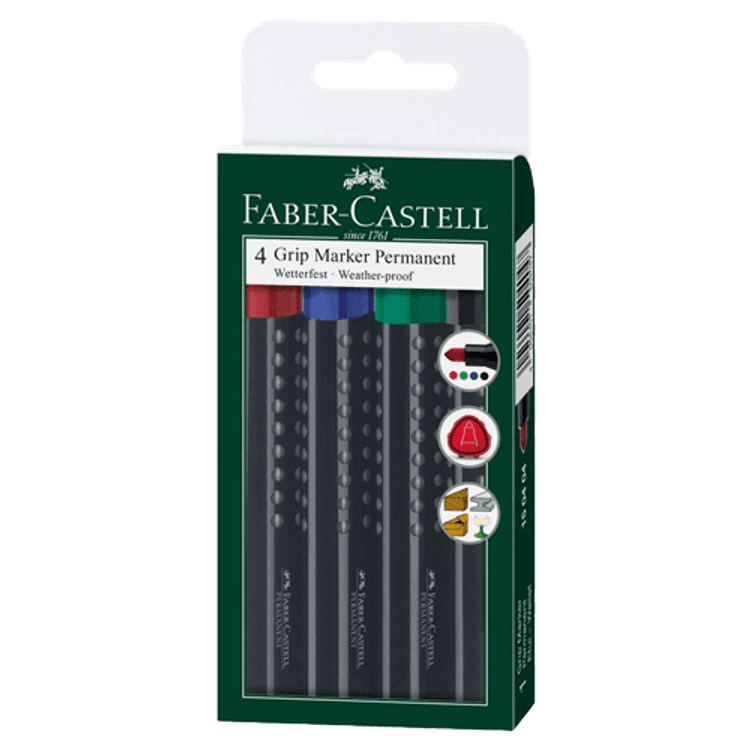 FABER CASTELL Marker set Grip 150404