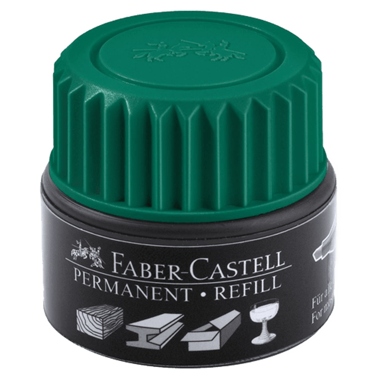 FABER-CASTELL Dopuna za marker Grip Permanent 150563 (Zelena)