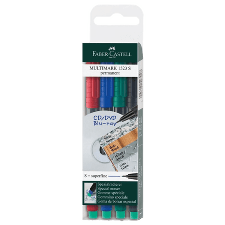FABER-CASTELL Marker set Multimark M 152304