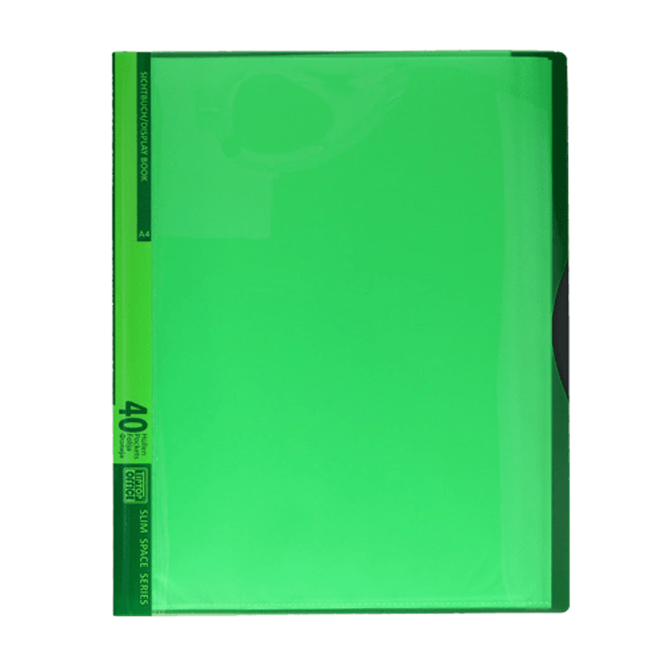 TIP TOP OFFICE Fascikla PP sa 40 U-folija TTO 406410 (Zelena)