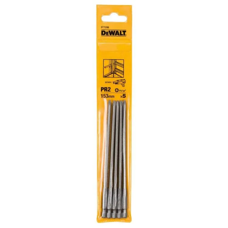 DEWALT DT7206 5-delni set dugih odvijača