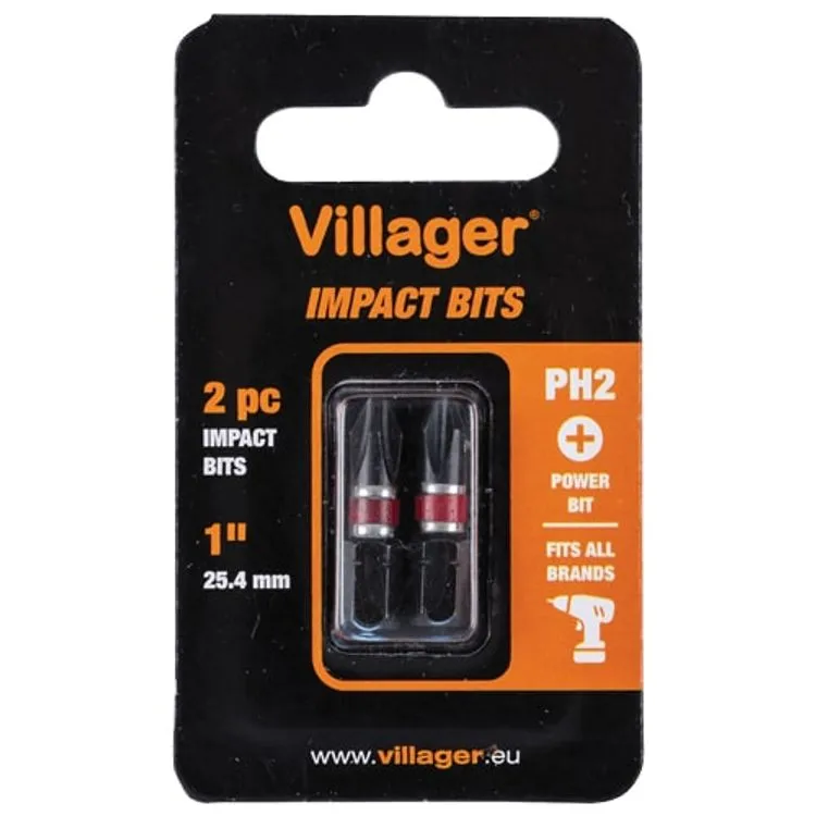 VILLAGER 59888 Set bitova 25 mm PH2