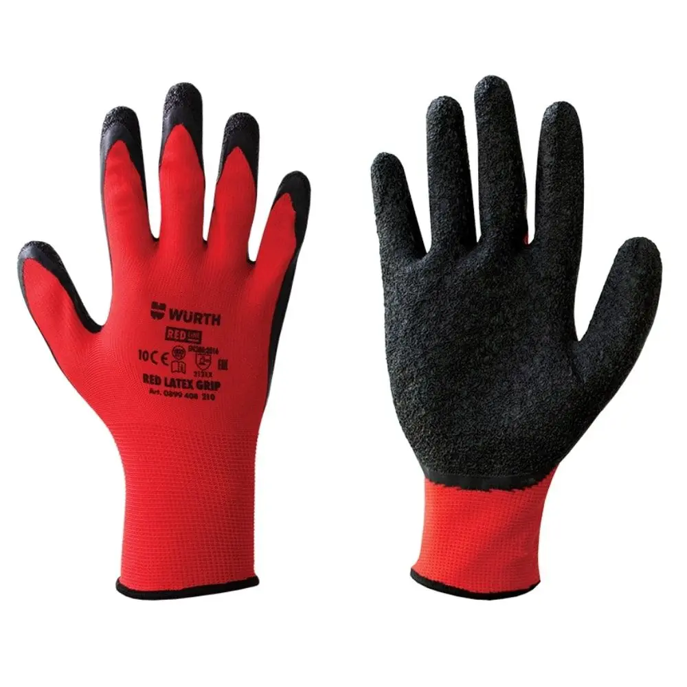WURTH Red Latex Grip Vel.11 Zaštitne rukavice
