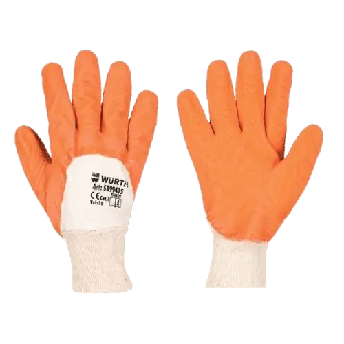 WURTH Zaštitne rukavice ORANGE LATEX Vel.11