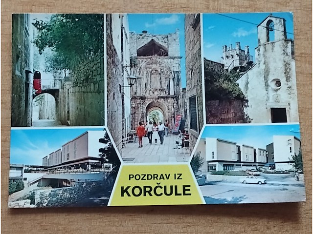 Korčula - Hrvatska - Putovala 1976.g -