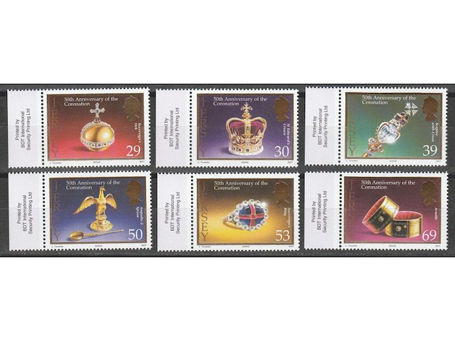 Jersey - 2003 - Coronation Regalia - MNH