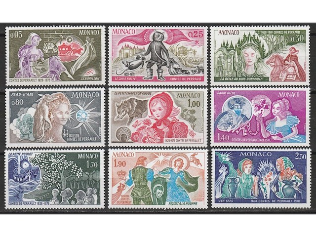 Monaco, Monako - 1978 - Bajke - MNH