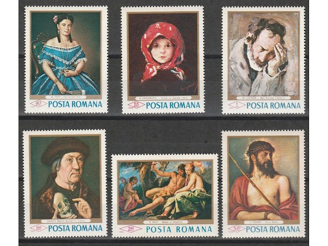Romania,Rumunija-Paintings from Galleries in Bucharest