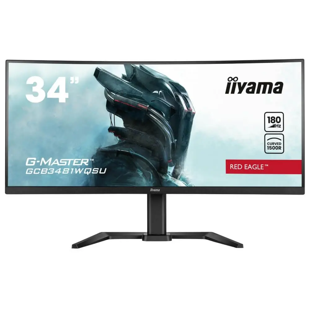 IIYAMA G-MASTER Red Eagle Curved 34" VA GCB3481WQSU-B1 Zakrivljen gejming monitor