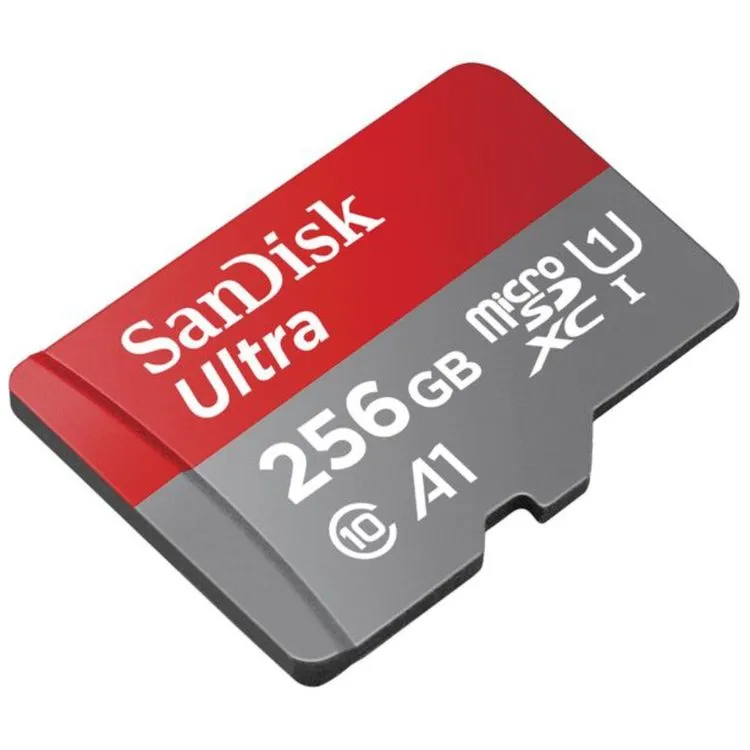 SANDISK Ultra microSDXC 256GB Memorijska kartica
SANDISK Ultra microSDXC 256GB Memorijska kartica