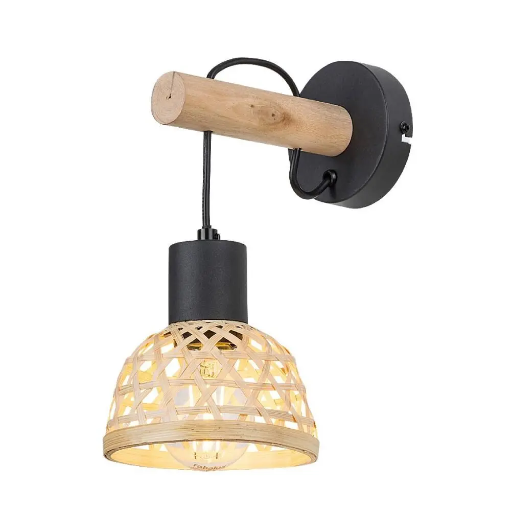 RABALUX Rattan 71025 E27 15 W Zidna lampa