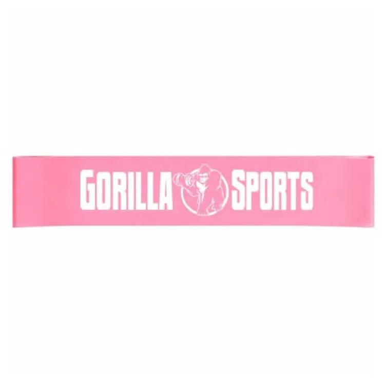 GORILLA SPORTS Roze Elastična traka za vežbanje 0.4 mm