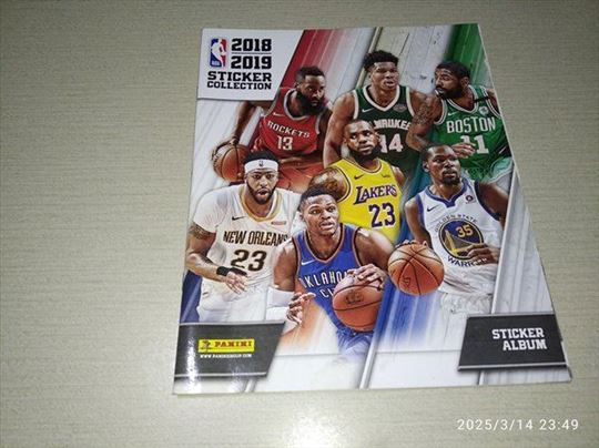 Album za sličice NBA 2018-2019