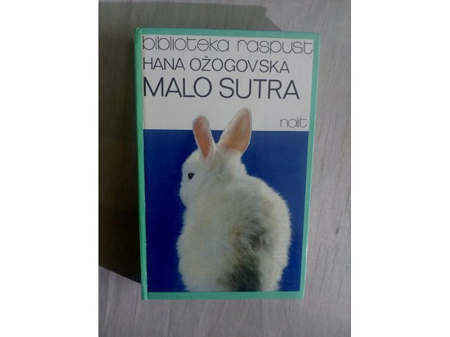 Malo Sutra-Hana Ožogovska