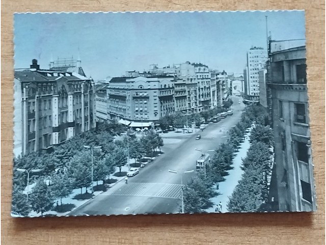 Beograd - Terazije - Putovala 1959.g -