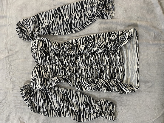zebra haljina