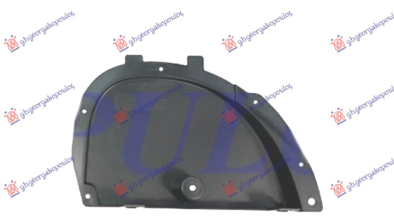 ZASTITA MOTORA ISPOD BRANIKA BOCNA PLASTICNA Desna str. OPEL ASTRA L (2021-) (OEM: 9840237480)