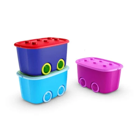 Kis kutija za igračke - funny box (plavo) ( kfb46b )