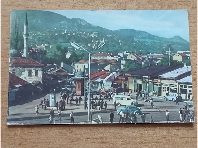 Sarajevo - Baščaršija - Džamija - Bosna - 1965.g