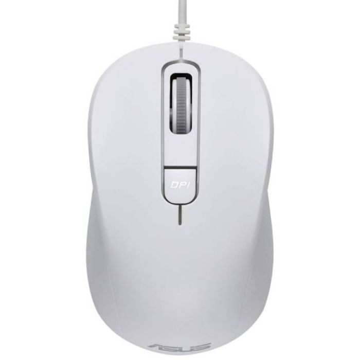 Miš ASUS MU101C Wired Blue Ray USB White