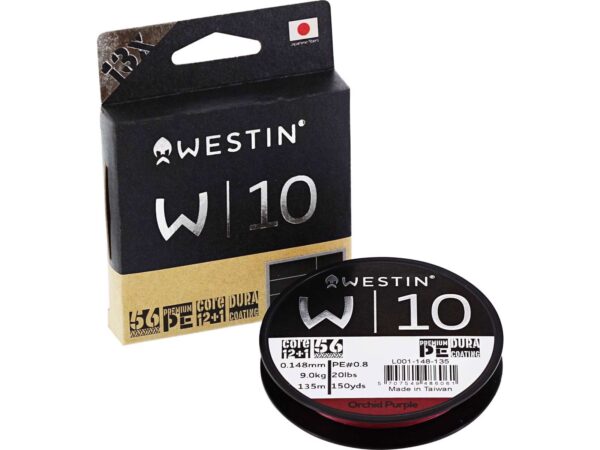 STRUNA WESTIN W10 13 BRAID ORCHID PURPLE 0,20MM 135M
