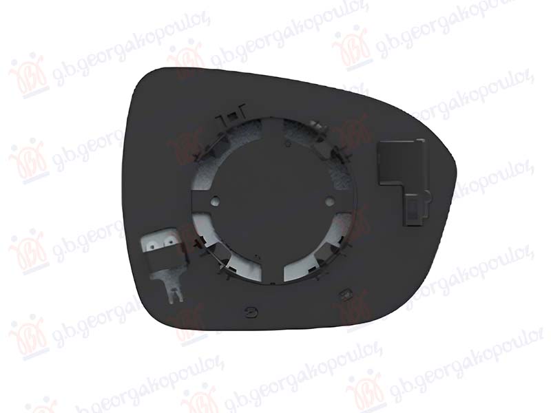 STAKLO RETROVIZORA SA GREJACEM (MRTAV UGAO) (KONVEKSNO) Desna str. NISSAN QASHQAI (2024-) (OEM: 96365-6PA2A, 963656PA2A)