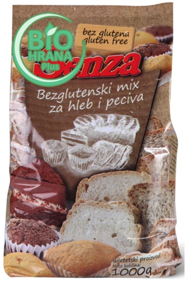 Brasno bez glutena Senza mix 1kg