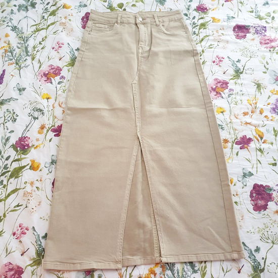 Midi Teksas Suknja M