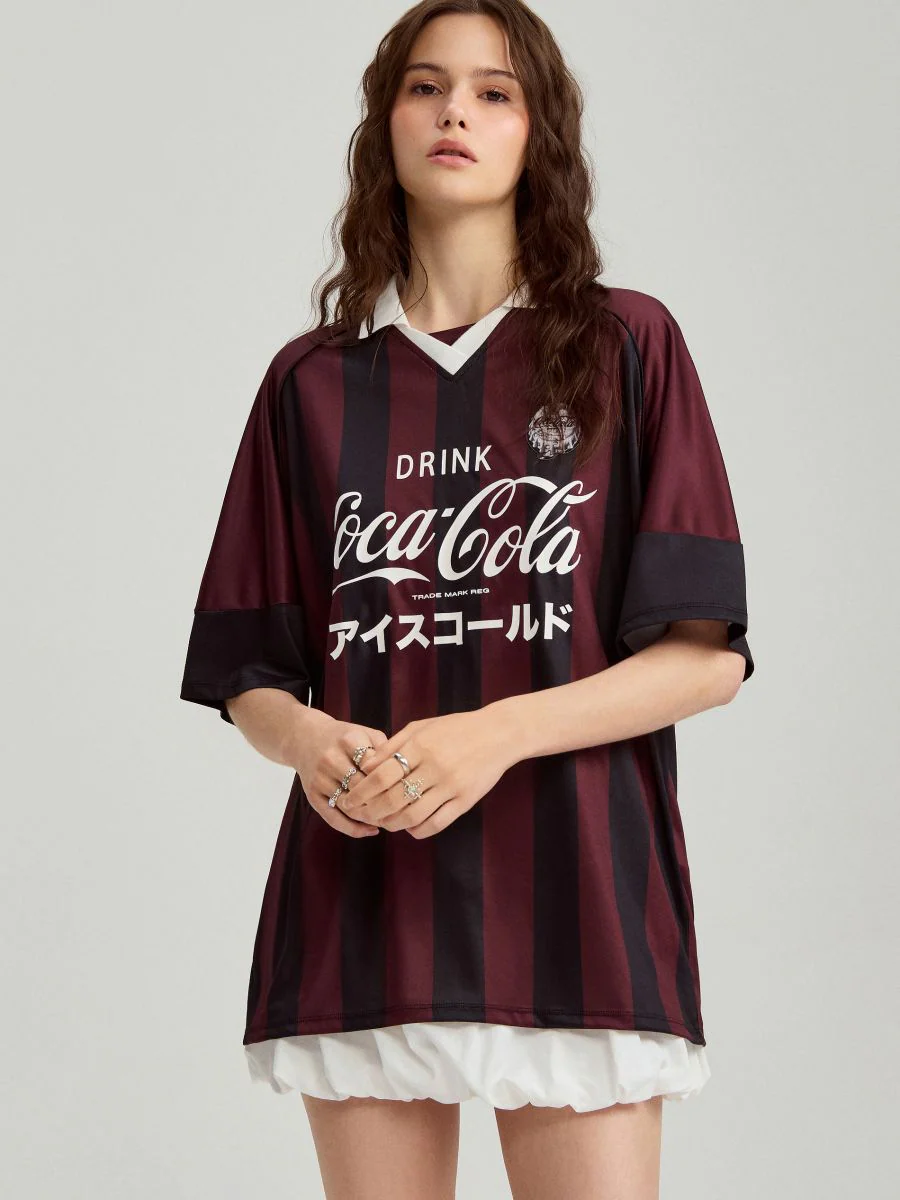 Oversize majica sa printom Coca-Cola