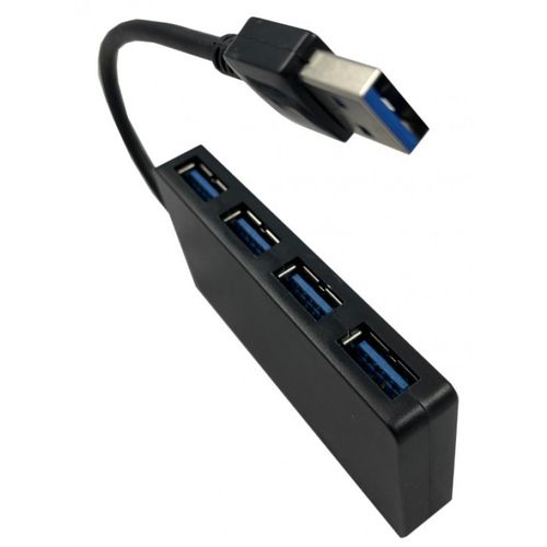 UHB-U3P4-03 ** Gembird HUB 4 USB3.0 4-port, storage speed 5Gbps, black (alt. UHB-U3P4-05 559)