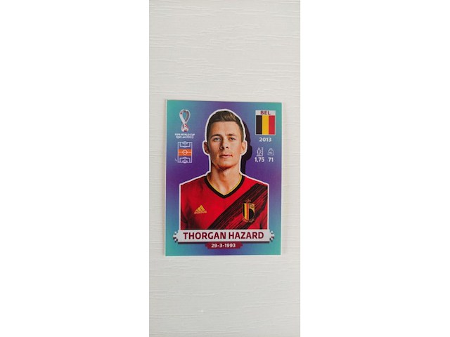 Panini FIFA 2022 international Qatar BEL 13
