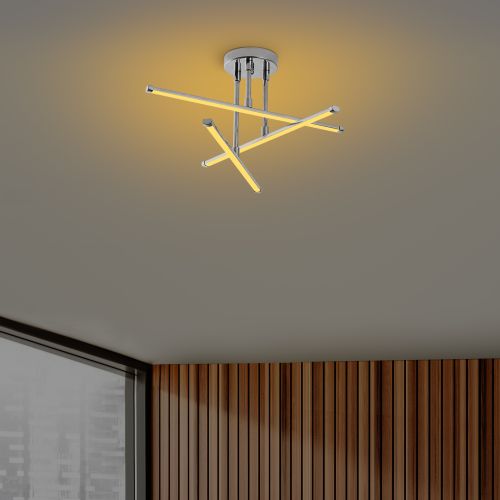 Ledflower-13652 Chrome Chandelier