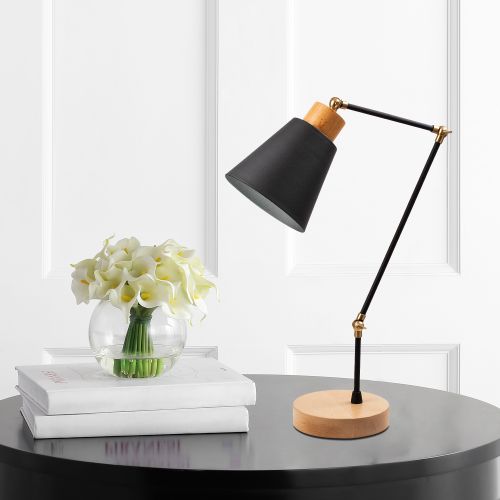 Manavgat - N-590 Black Oak Table Lamp