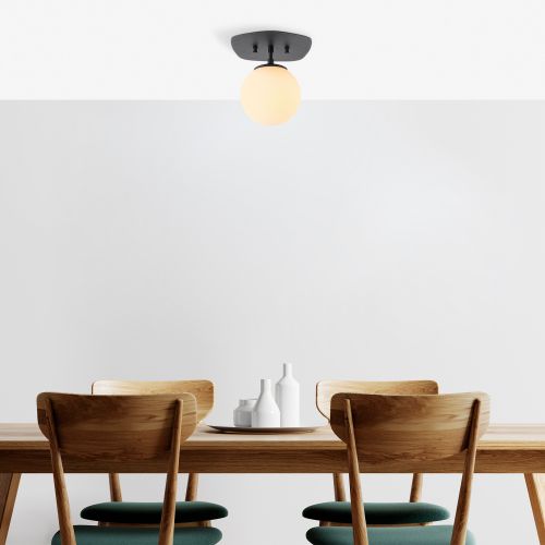 Well - 11681 Black Yellow Chandelier