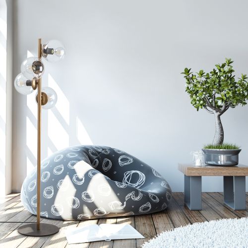 Faze - NT - 116 Gold Floor Lamp