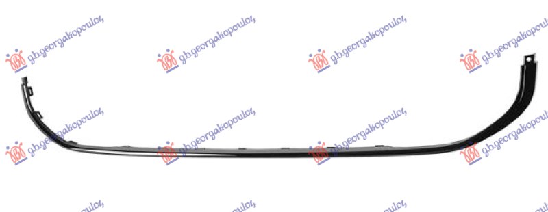 OKVIR PVC MASKE DONJI CRNI MINI COOPER (F55/F56) (2021-2024) (OEM: 51119450551)