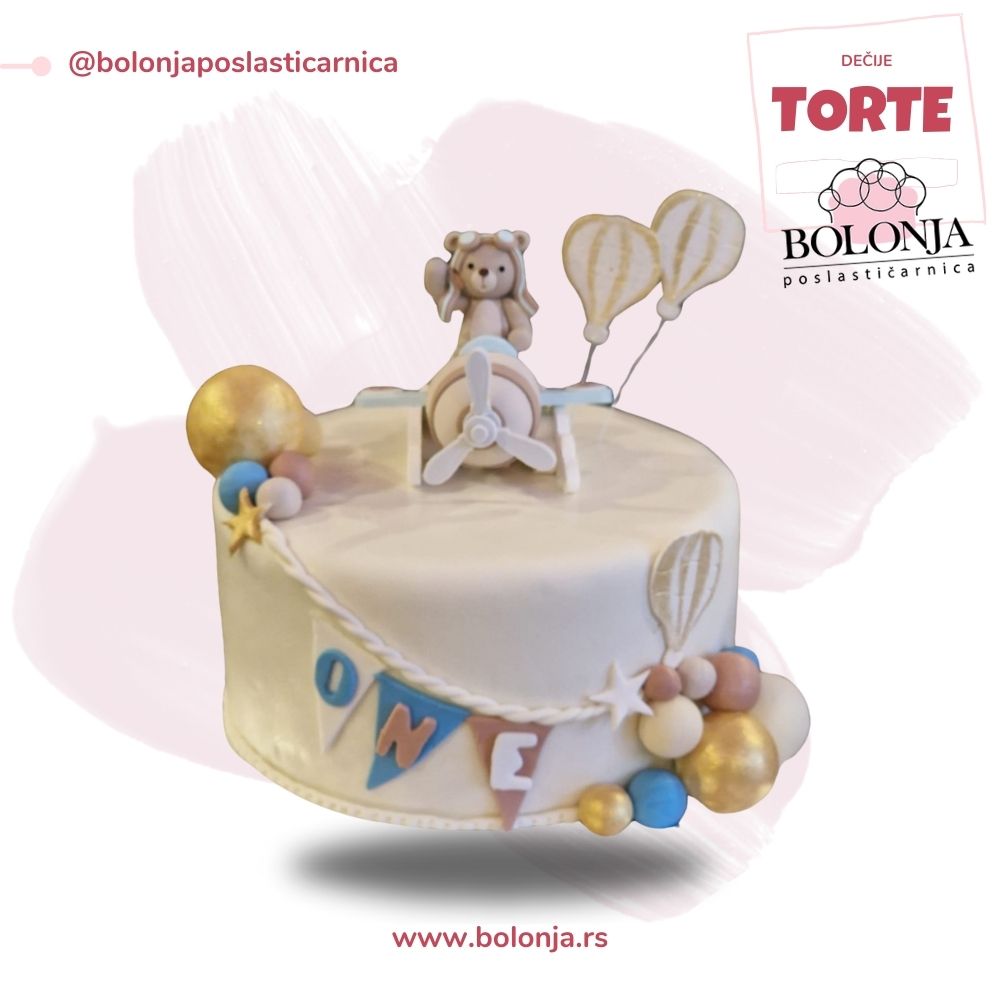 Avion meda torta