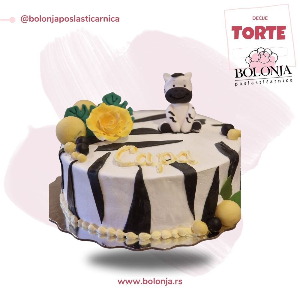 Zebra torta