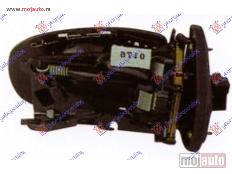 RETROVIZOR (BEZ POKLOPCA) ELEKTRICNI SA GREJACEM (7 PIN) (A KVALITET) (ASFERICNO STAKLO) Desno Mercedes c class (w203) sdn/s.w. 03-07 -dostupno