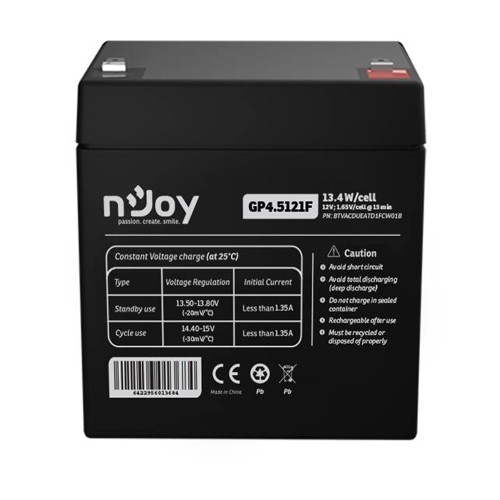 NJOY GP4.5121F Lead-Acid AGM punjiva baterija