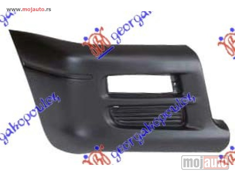 KRAJ PREDNJEG BRANIKA CRNI Desno Mitsubishi p/u l200 99-01 -dostupno