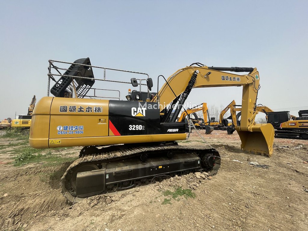 Caterpillar 329DL bager guseničar