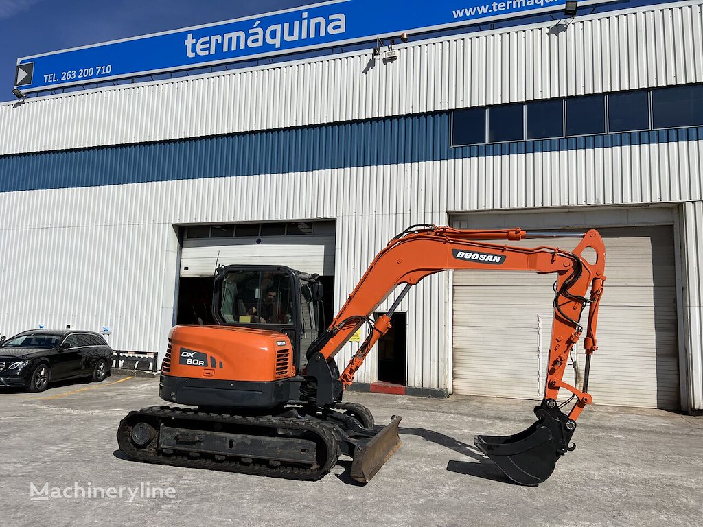 Doosan DX80R mini bager