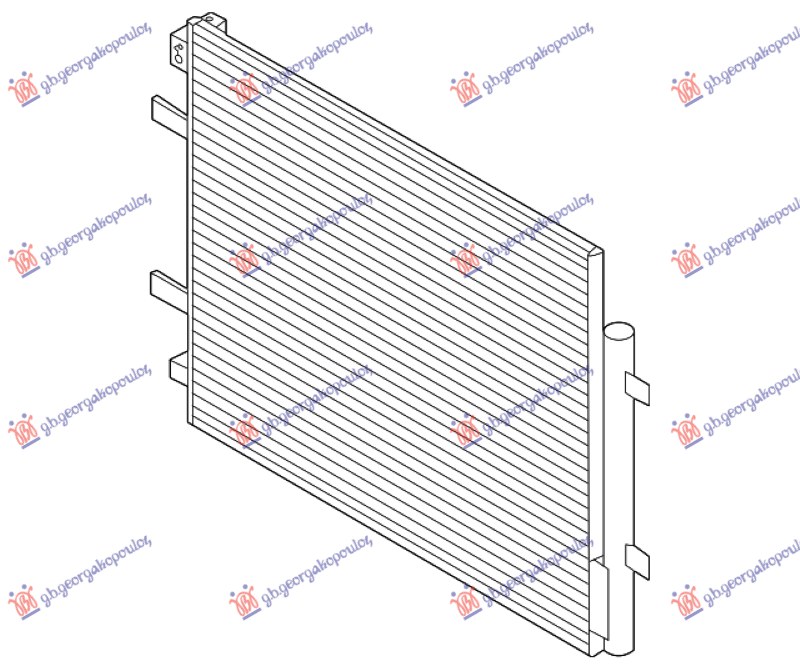 HLADNJAK KLIME (ELEK) (582×474) VW ID.3 (2020-2023) (OEM: 1EA816411A)