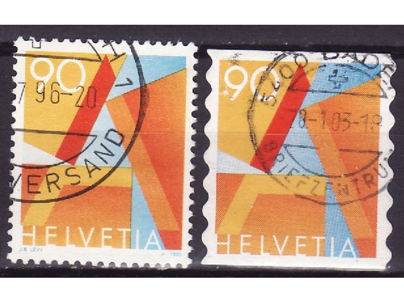 Švajcarska - redovna A - razlićito zupčanje - 1995.
