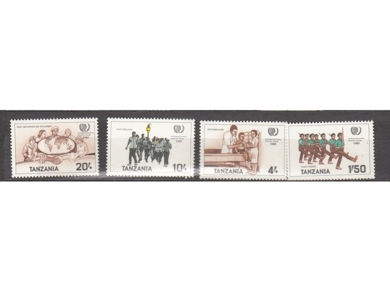 (rbf406) tanzanija cista serija 1986 god