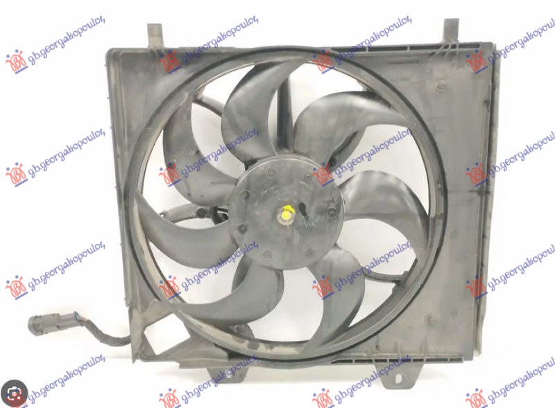 VENTILATOR KOMPLET 1.2 BENZIN / 1.5 DIZEL (363mm) (NISSENS) CITROEN C4 (2020-) (OEM: 9827752980)