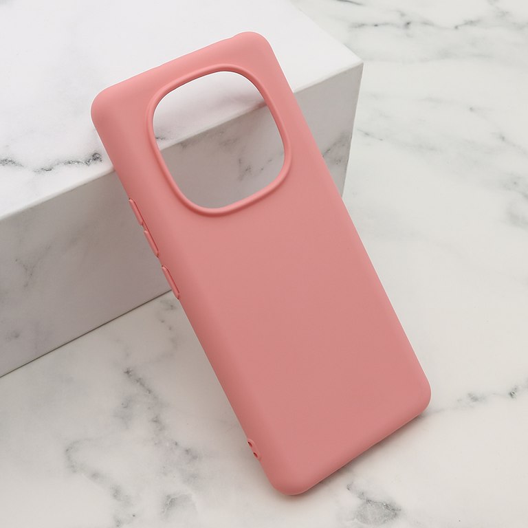 Futrola Soft Silicone za Xiaomi Redmi Note 14 Pro 4G roze (MS)