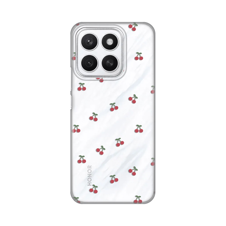 Silikonska futrola print Skin za Huawei Honor X8c Little Cherry